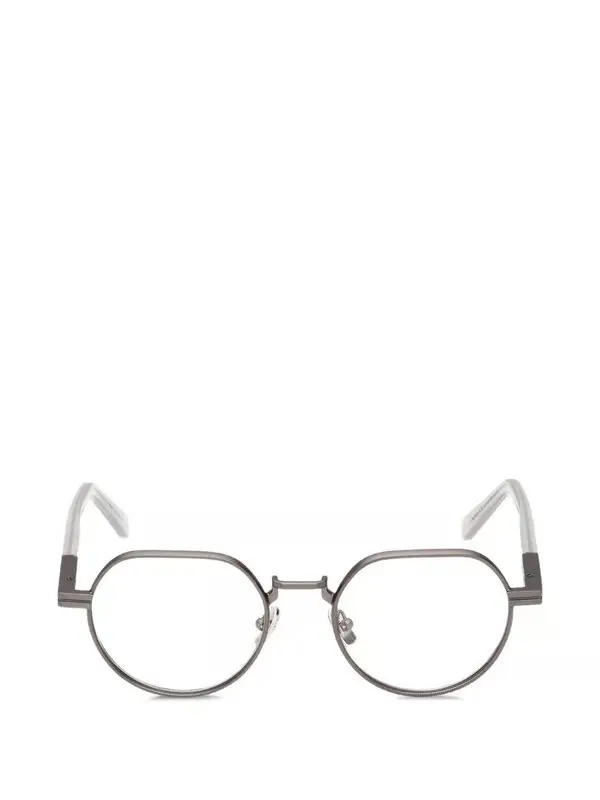 Zegna Round Frame Glasses - Grey