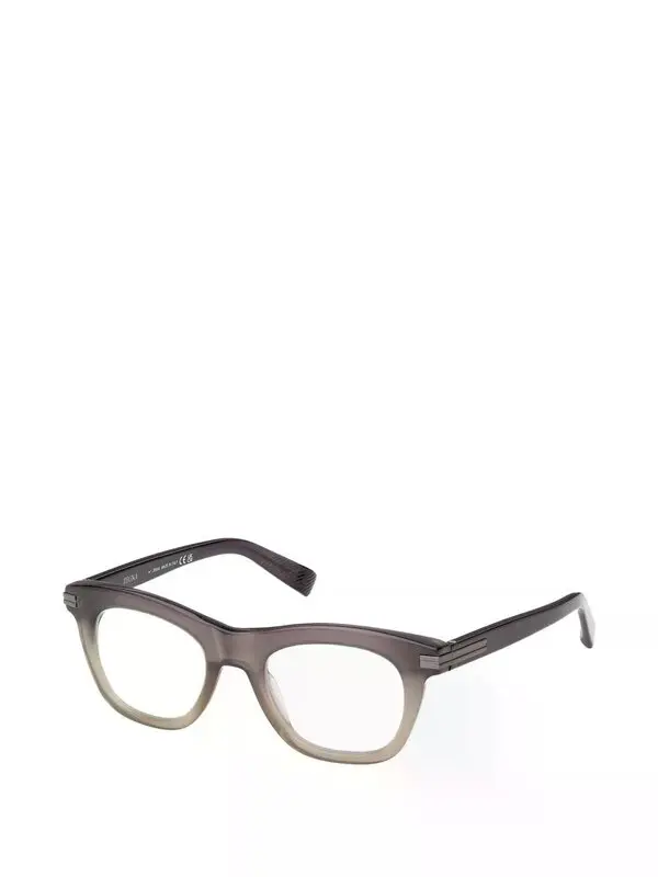 Zegna Square-frame Eyeglasses
