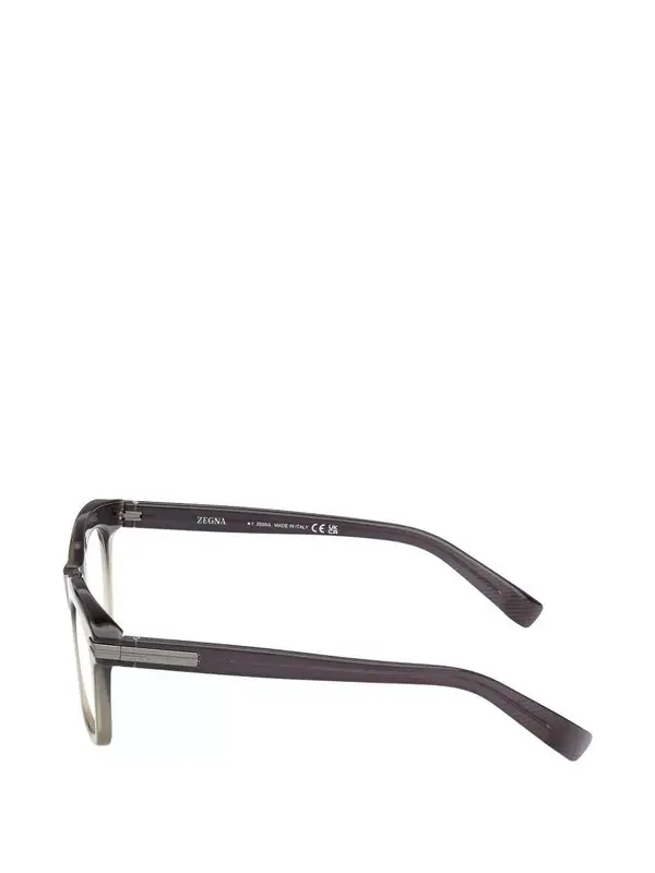 Zegna Square-frame Eyeglasses