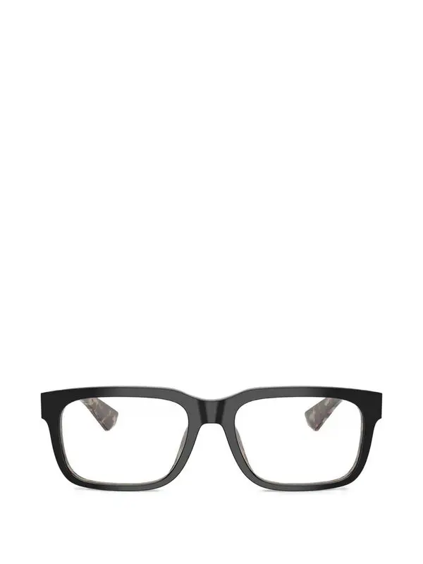 Dolce & Gabbana Havana Rectangle Eyeglasses