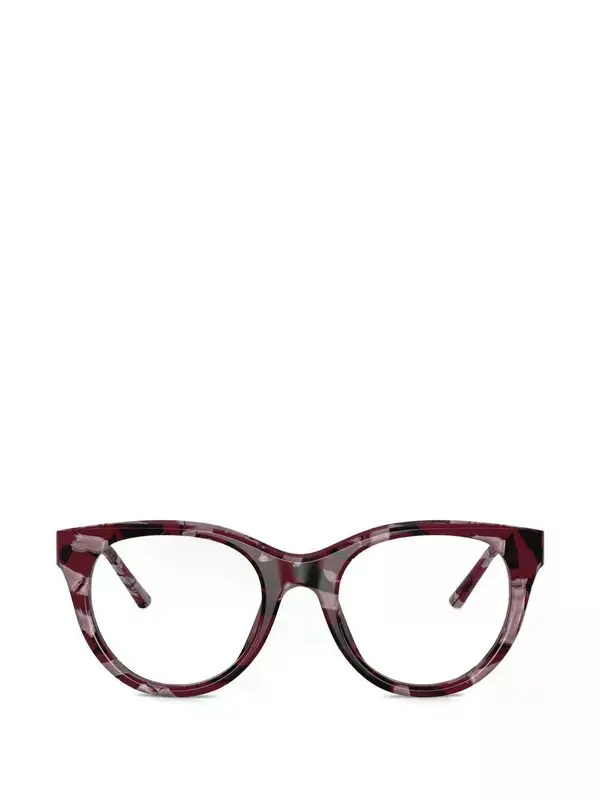 Dolce & Gabbana Havana Cat-eye Glasses