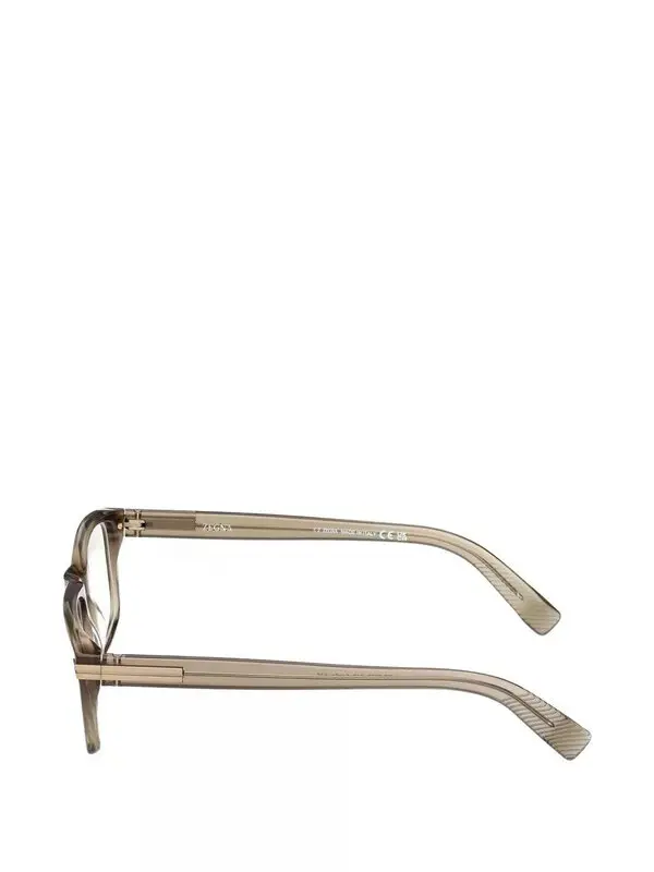 Zegna Square-frame Eyeglasses