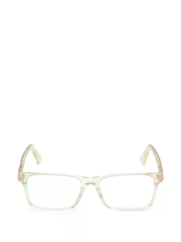 Zegna Rectangle-frame Eyeglasses - Neutrals