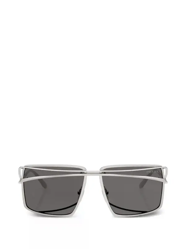 Prada Runway Sunglasses - Silver