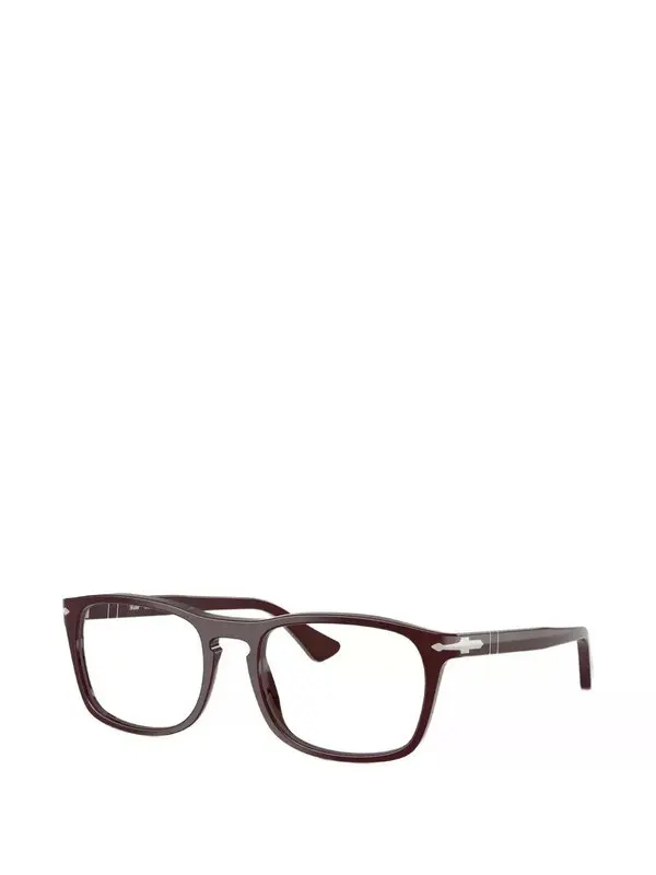 Persol Opal Burgundy Square-frame Glasses