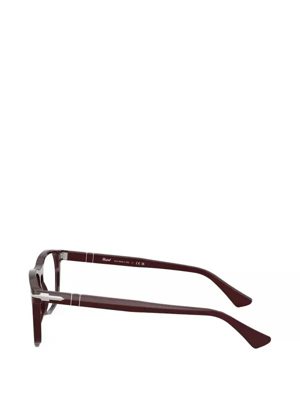 Persol Opal Burgundy Square-frame Glasses