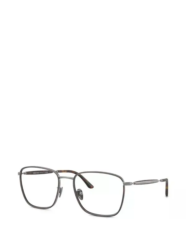 Giorgio Armani Square Frame Eyeglasses - Grey