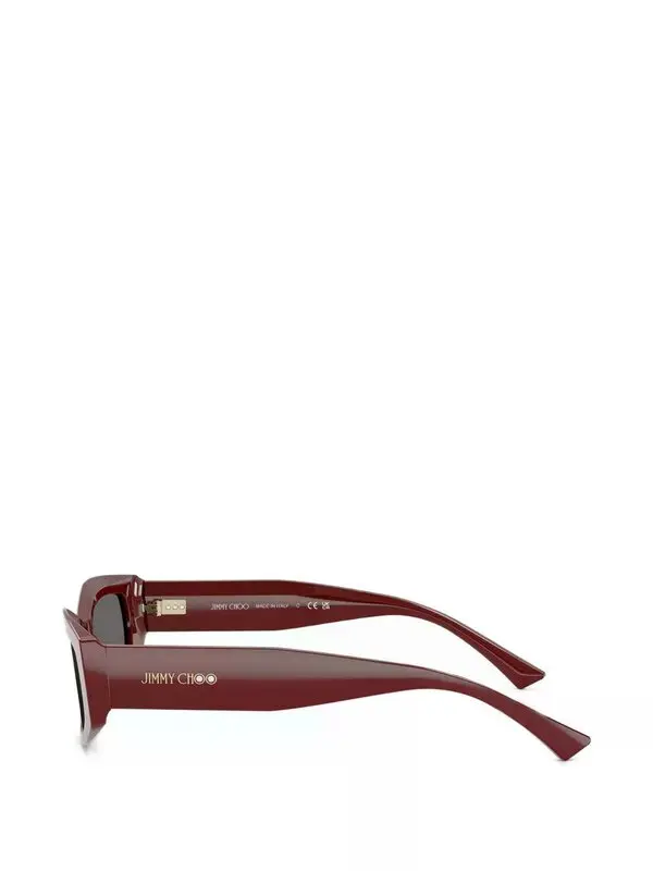 JIMMY CHOO Geometric Frame Sunglasses