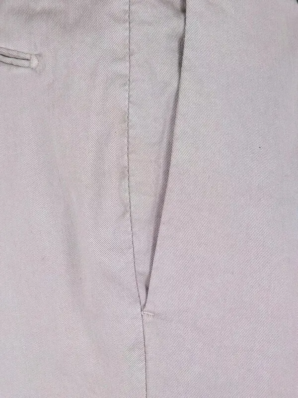 MICHAEL COAL Pleated Linen Trousers