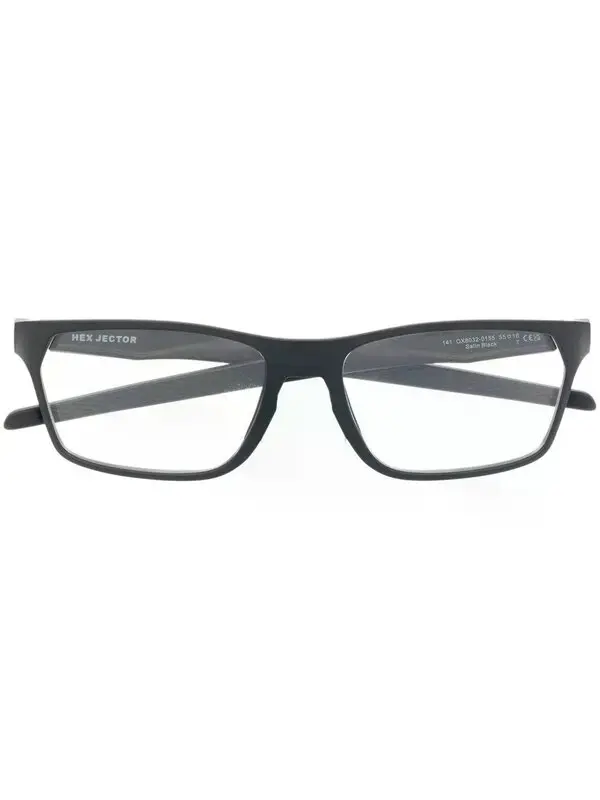 Oakley Logo-plaque Rectangle-frame Glasses