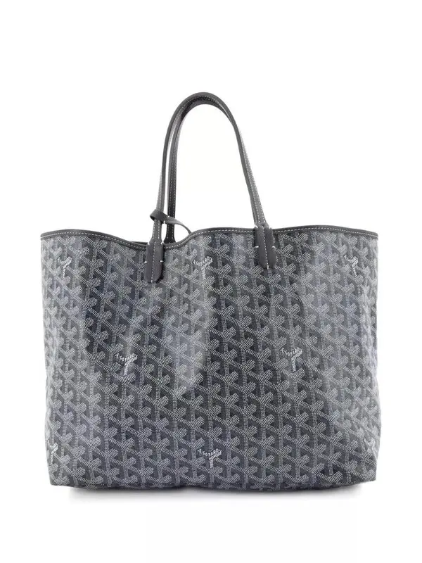 Goyard Saint Louis Coated Canvas Pm Tote Bag - Grey