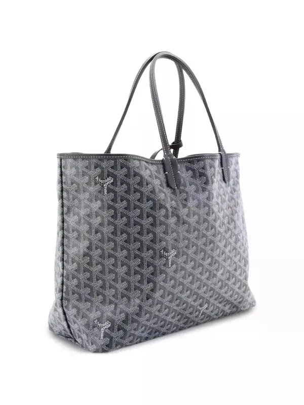 Goyard Saint Louis Coated Canvas Pm Tote Bag - Grey