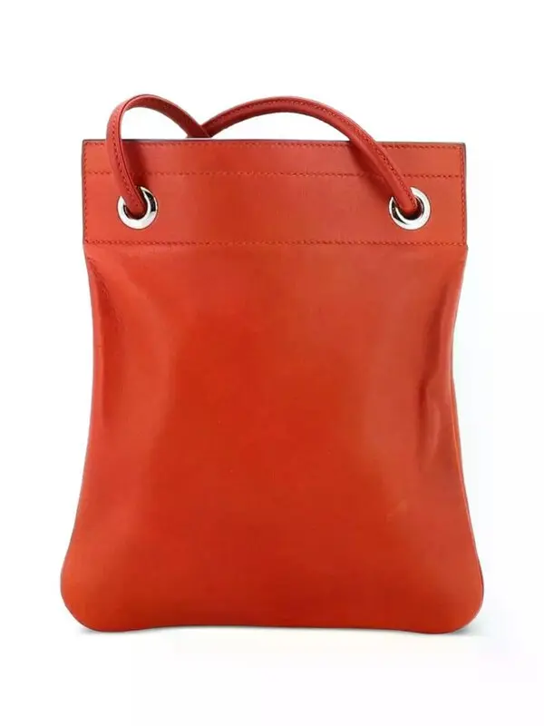 Hermès Aline Bag Milo Lambskin And Swift Mini Crossbody Bag - Brown