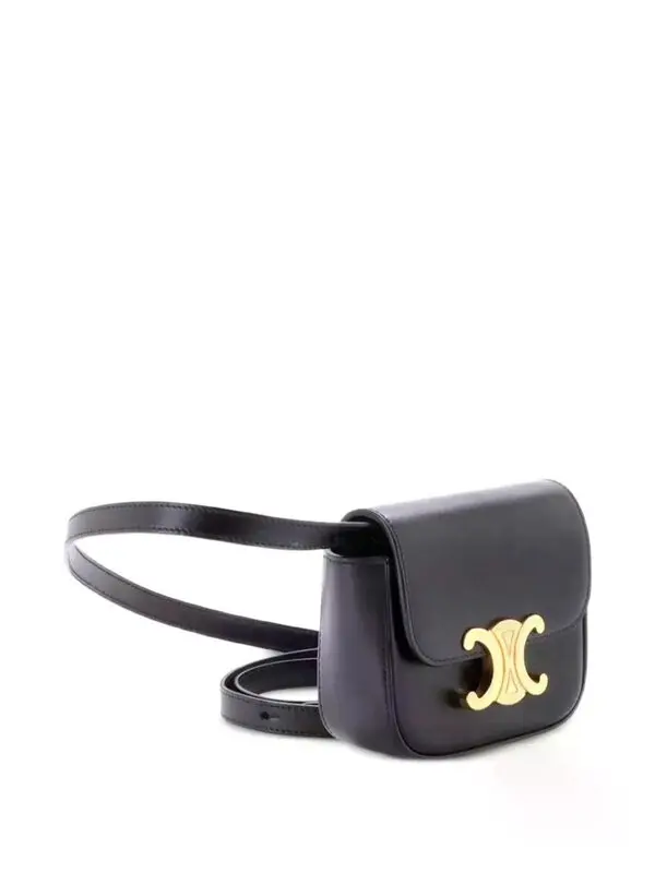 Celine Claude Mini Shoulder Bag - Black