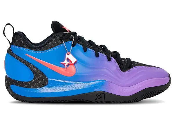 Nike A'ja Wilson A'two Summer Of Play Sneakers - Blue Crystal/hot Lava/black
