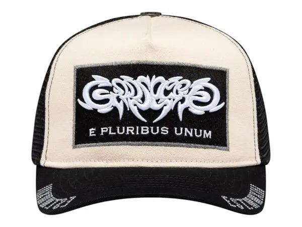 GODSPEED Gs E Pluribus Trucker Hat - White/black