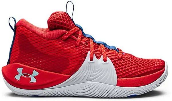 Under Armour Embiid One Sneakers - Versa Red/halo Gray