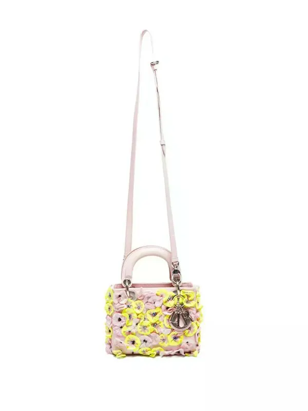 Dior 2020s Mini Lady Tote Bag - Pink