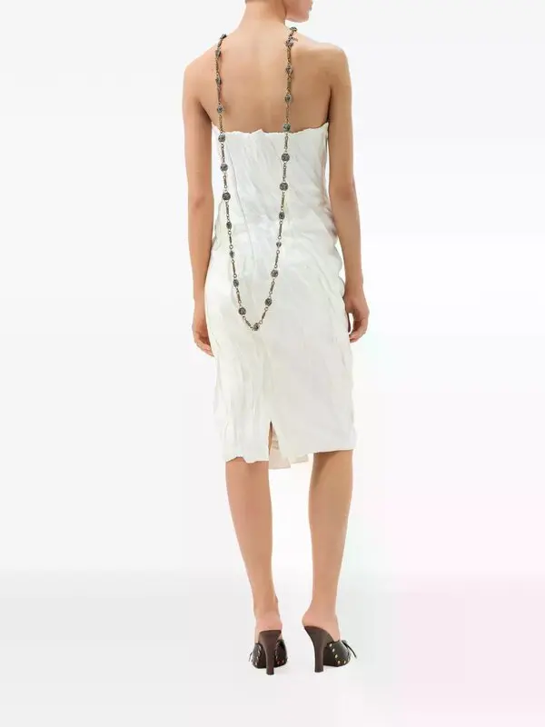 Versace Knot Detail Dress