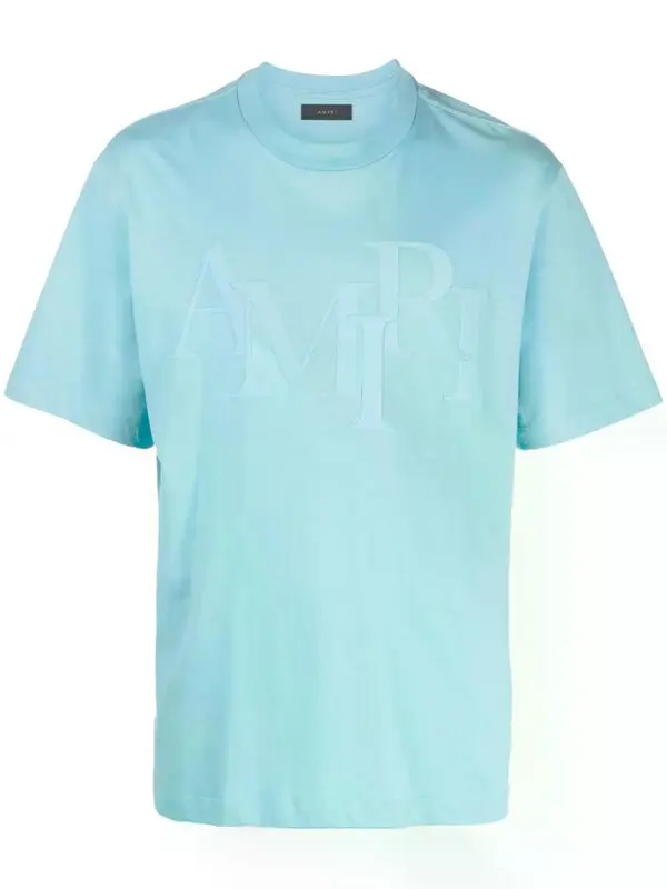 Amiri Staggered Logo-appliqué T-shirt