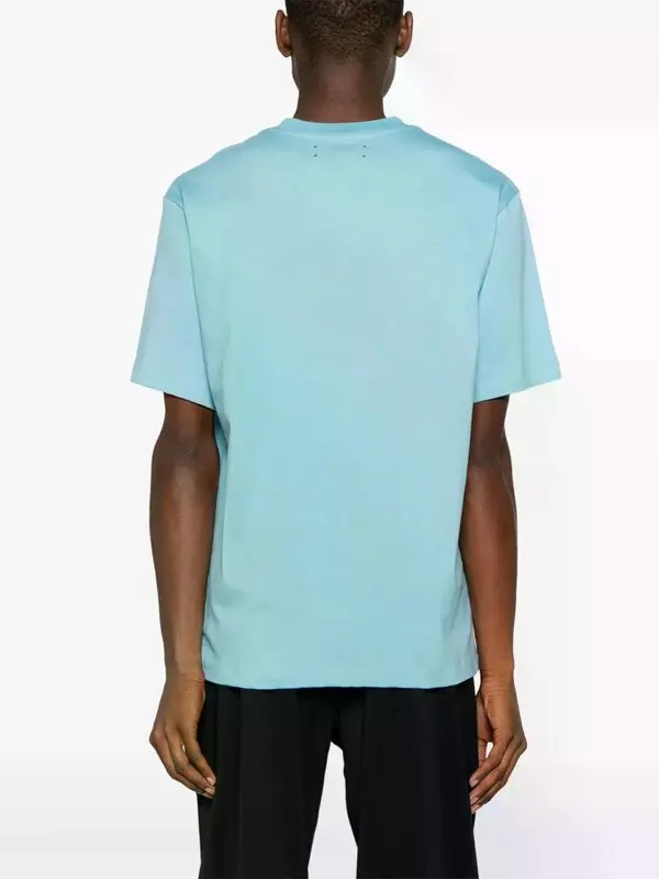 Amiri Staggered Logo-appliqué T-shirt