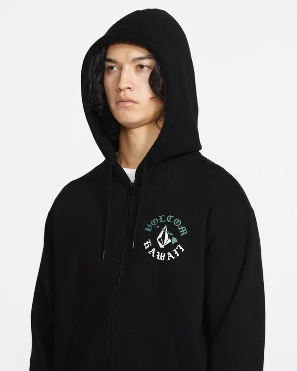 Volcom Lineage Zip Fleece Hoodie