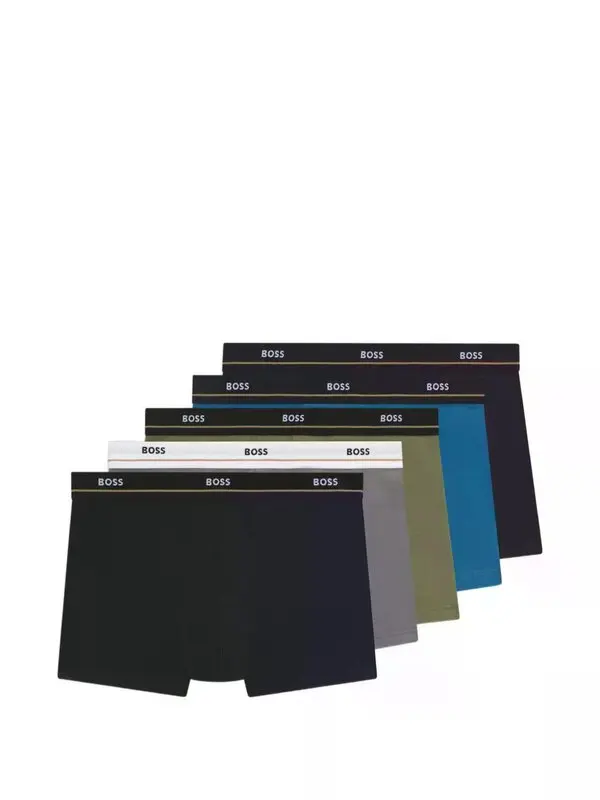 BOSS Logo Trunks - Black