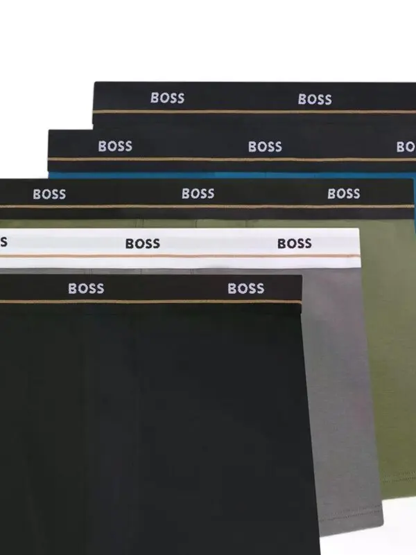 BOSS Logo Trunks - Black