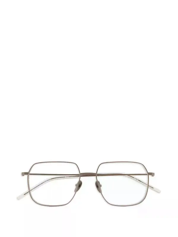 KALEOS Jacobson Geometric-frame Eyeglasses - Brown