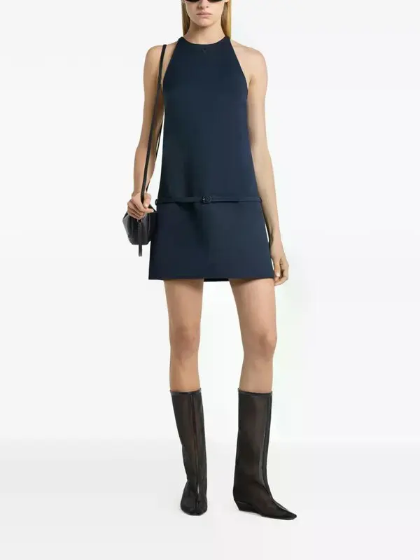 COURREGES A-line Mini Dress With Belt