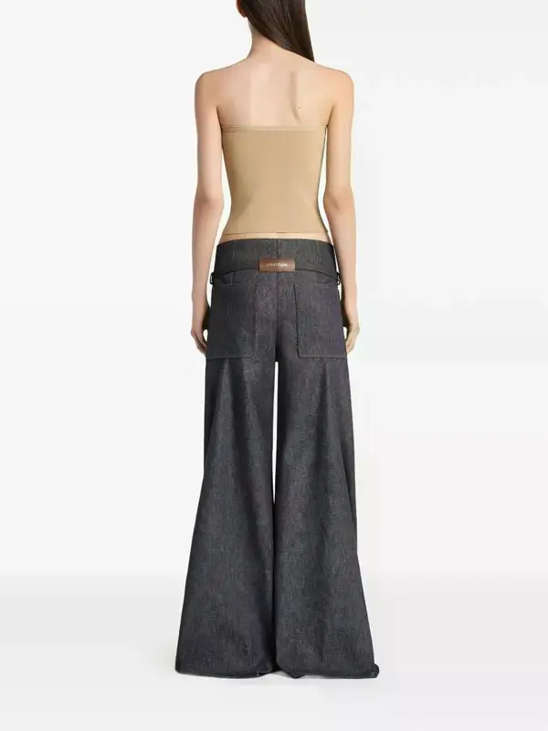 COURREGES Belted Palazzo Pants