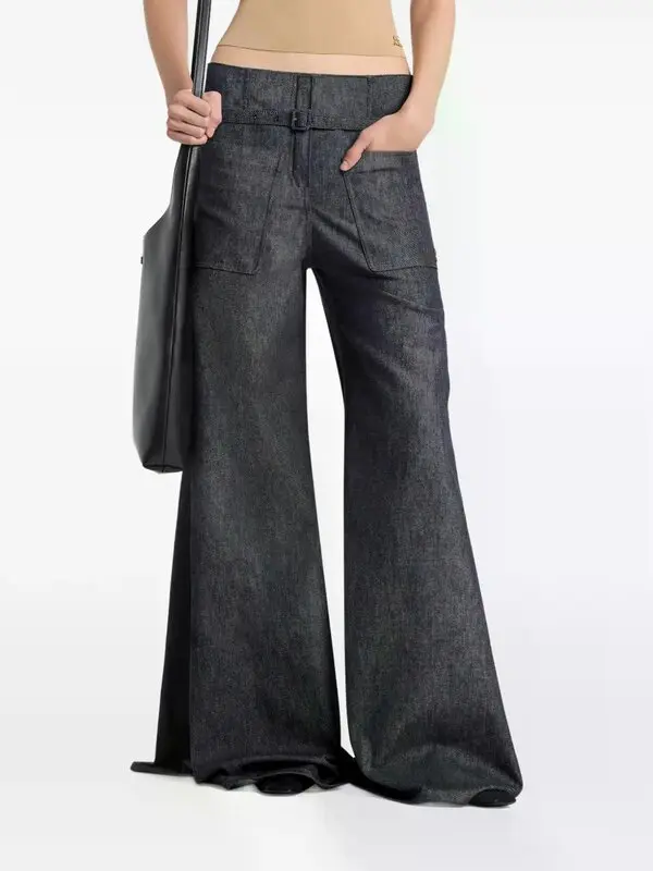 COURREGES Belted Palazzo Pants