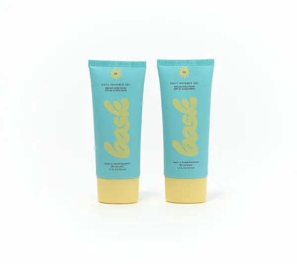 BASK Invisible Gel Spf 40 1.7oz Duo - One-color