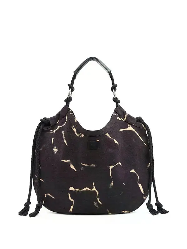 Isabel Marant Étoile Byron Cotton Tote Bag - Black