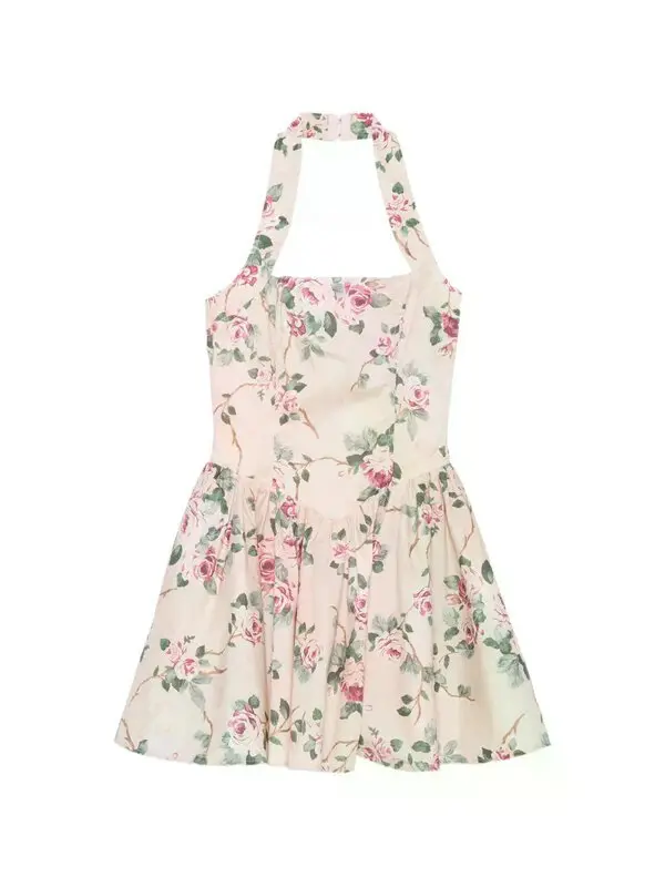 ANIYE BY Floral-pattern Midi Dress - Neutrals