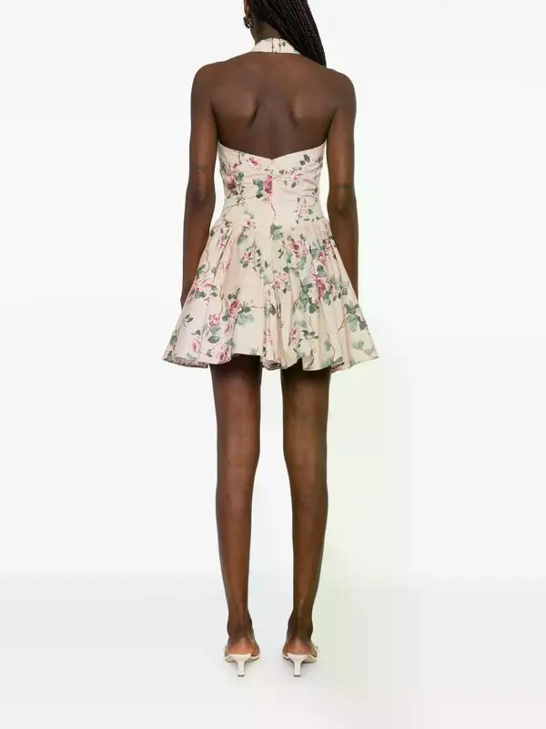 ANIYE BY Floral-pattern Midi Dress