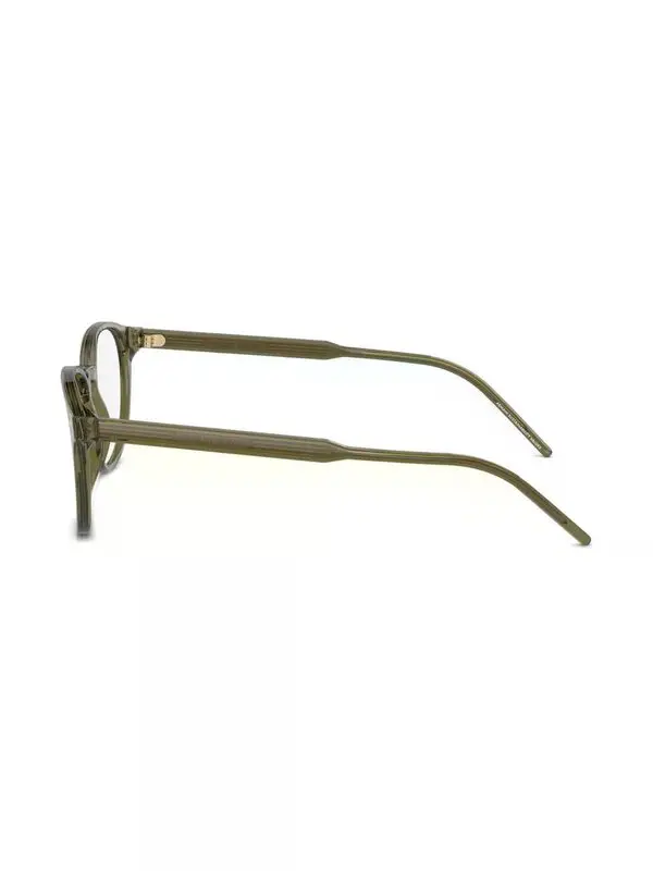 Giorgio Armani Round-frame Glasses - Green