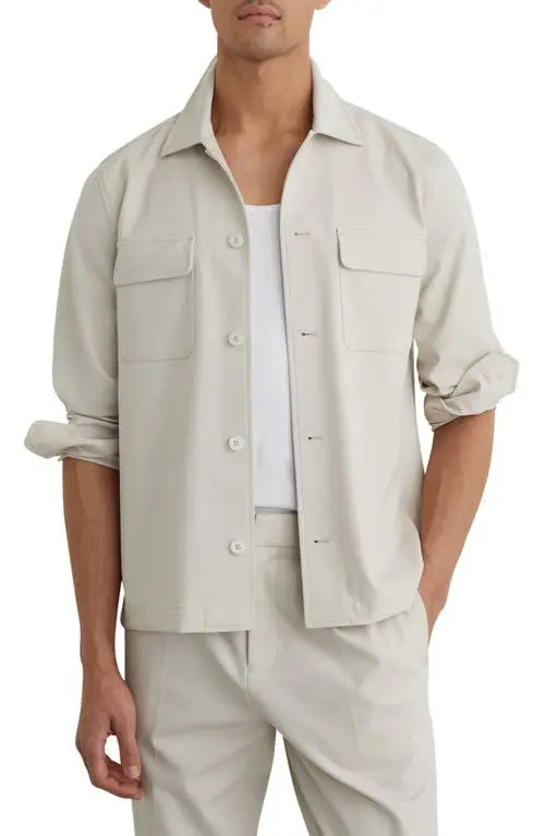 REISS Cleric Shirt Jacket