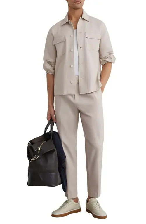 REISS Cleric Shirt Jacket