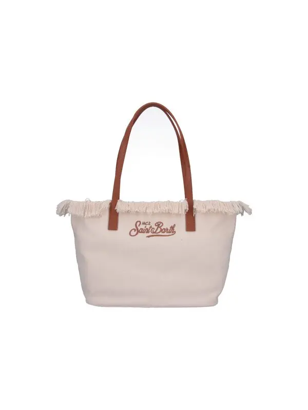 MC2 SAINT BARTH Medium City Tote - Beige