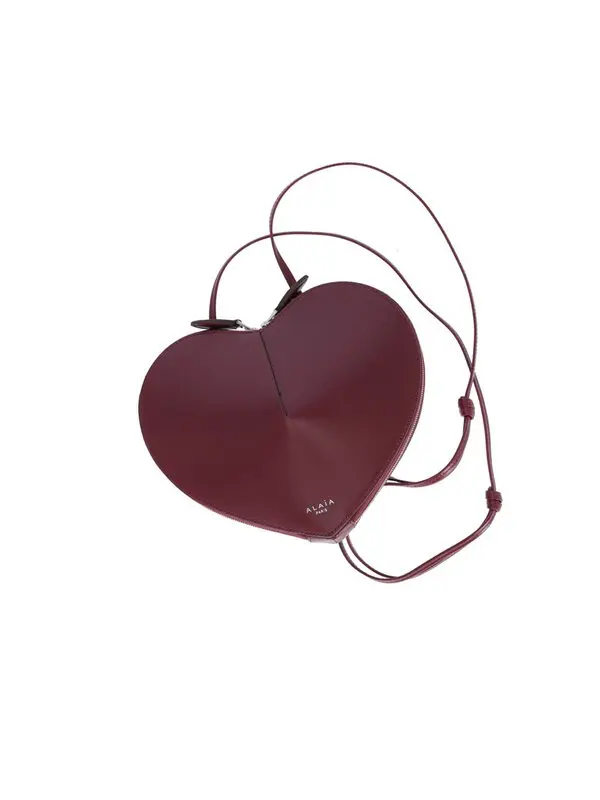 Alaïa Le Cœur" Shoulder Bag - Red