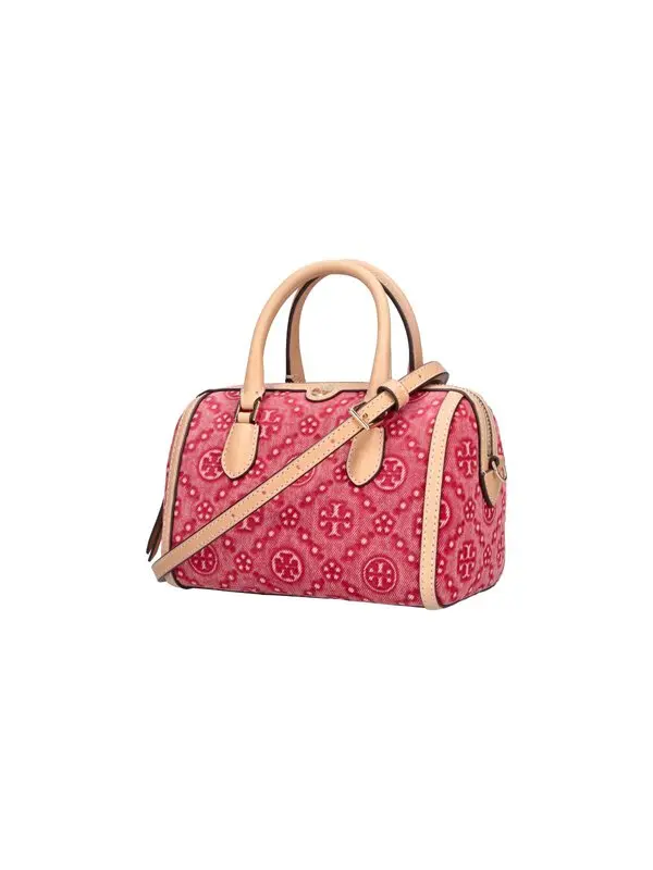 Tory Burch T Monogram Petite Barrel Handbag