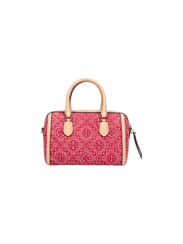 Tory Burch T Monogram Petite Barrel Handbag