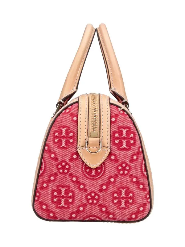 Tory Burch T Monogram Petite Barrel Handbag