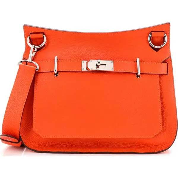 Hermès Jypsiere Bag Clemence 31 - Feu