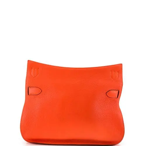 Hermès Jypsiere Bag Clemence 31 - Orange