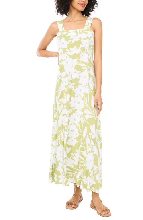 Vince Camuto Sleeveless Maxi Dress - Flora Green