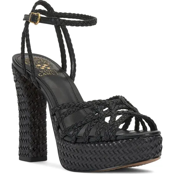 Vince Camuto Samlee Platform Sandals - Black