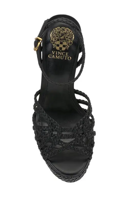 Vince Camuto Samlee Platform Sandals - Black