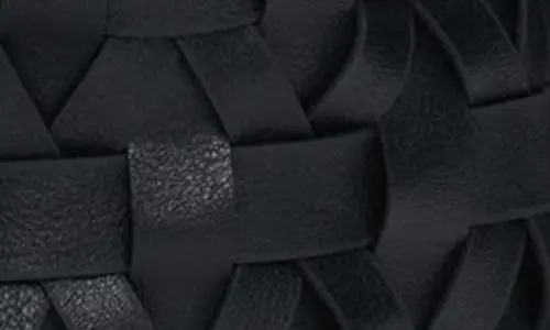 Desigual Woven Faux Leather Backpack - Black